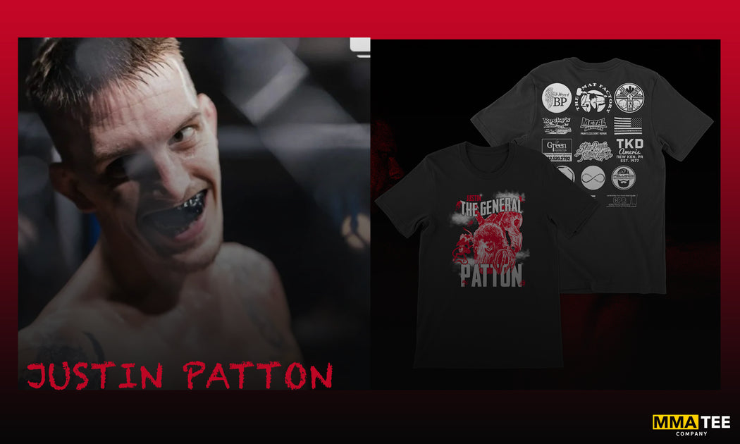 Justin Patton Releases Exclusive Holiday Merchandise with MMA Tee Comp